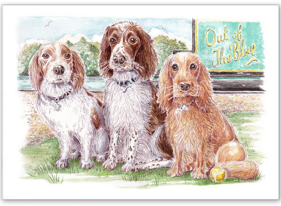 Bonnee, Bella and Bentley – Jill Michelle Art